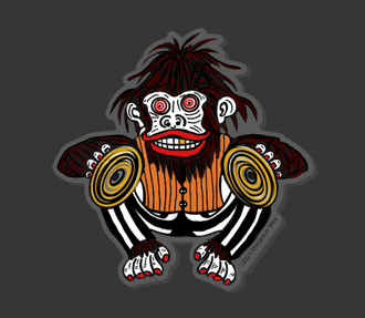Crazy Cymbal Monkey Acrylic Pin Inspired by Toy Monkeys – Margeaux Wex ...